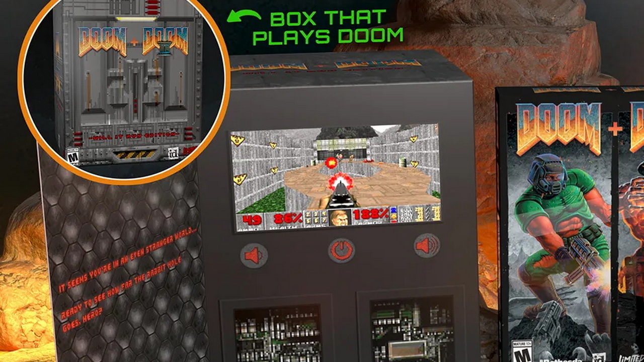Limited Run Games выпустила Doom и Doom II в коробке, на которой можно ...
