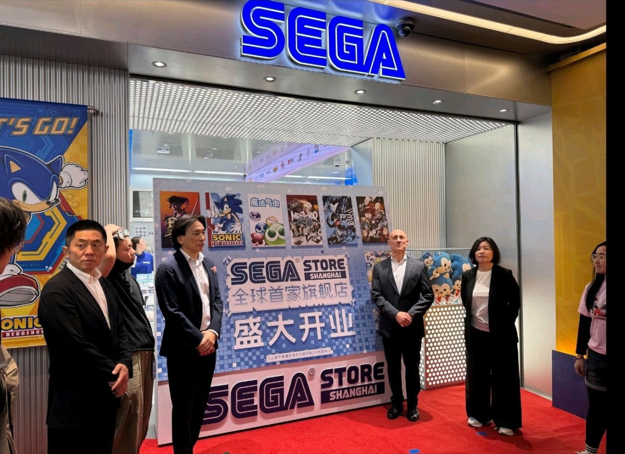 Sega открыла первый официальный магазин в Шанхае - Retrodrom Games